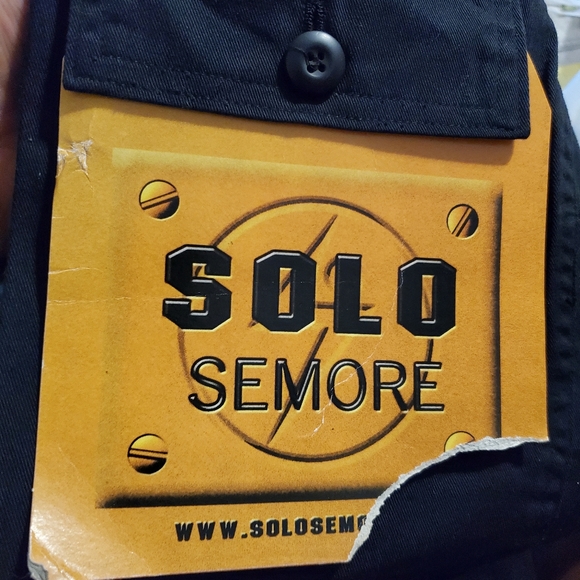 solo | Jeans | Vintage 9s Solo Semore Blue Mens Baggy Cargo Wide Leg ...